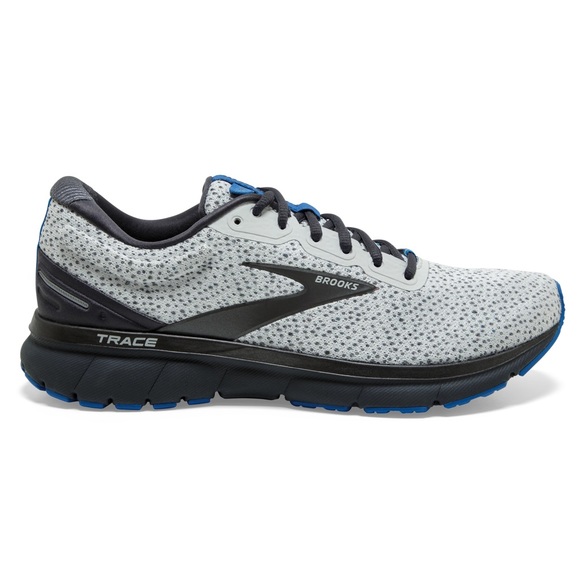 Brooks | Shoes | Nwot Brooks Mens Trace Adaptive Gray Running Shoes ...